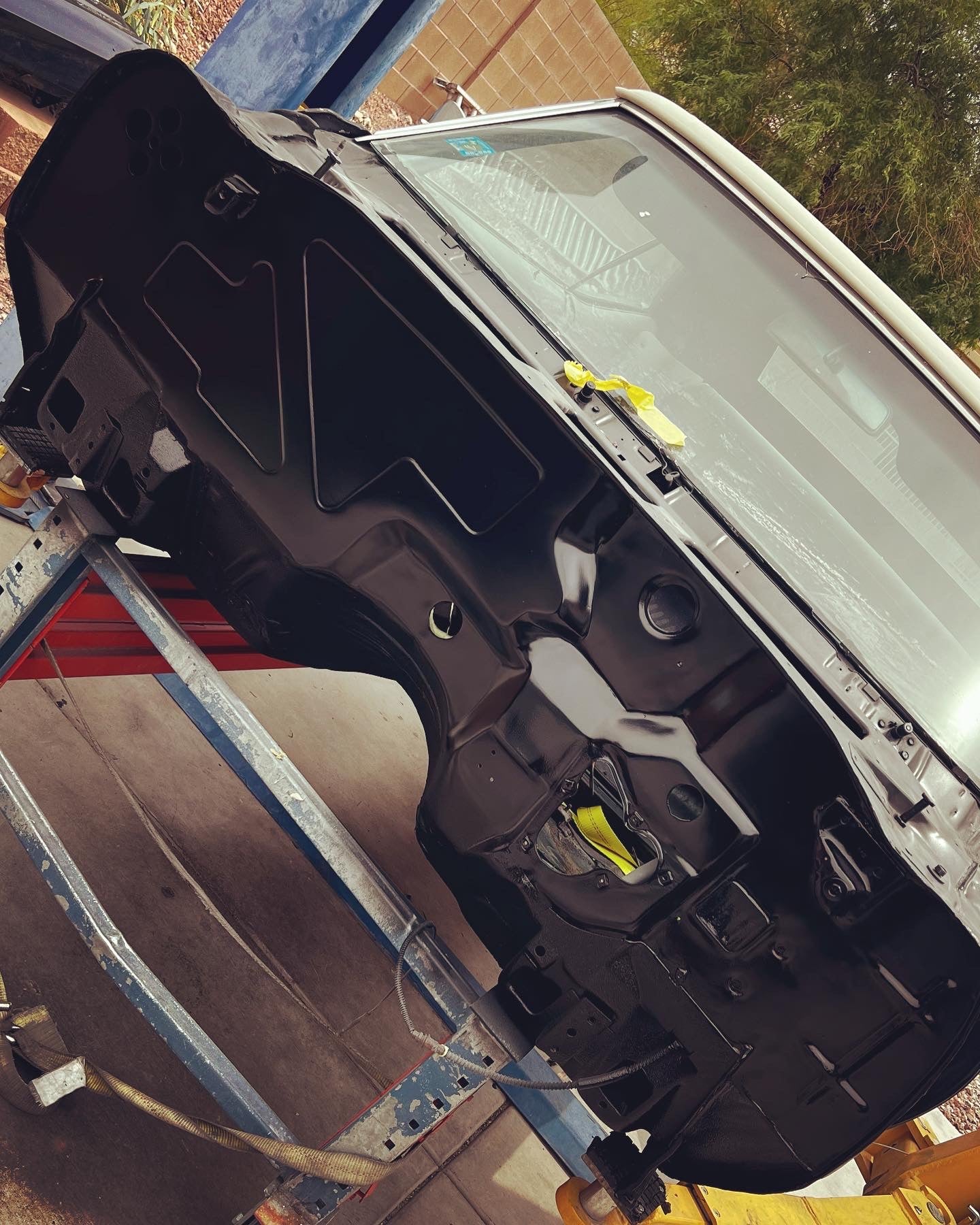 Chevelle GP Smooth Firewall Plate – Goosse Performance