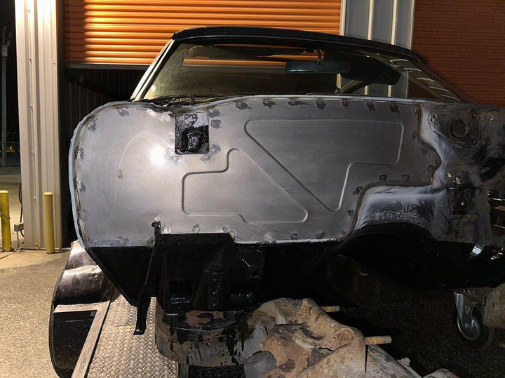 Chevelle GP Smooth Firewall Plate – Goosse Performance