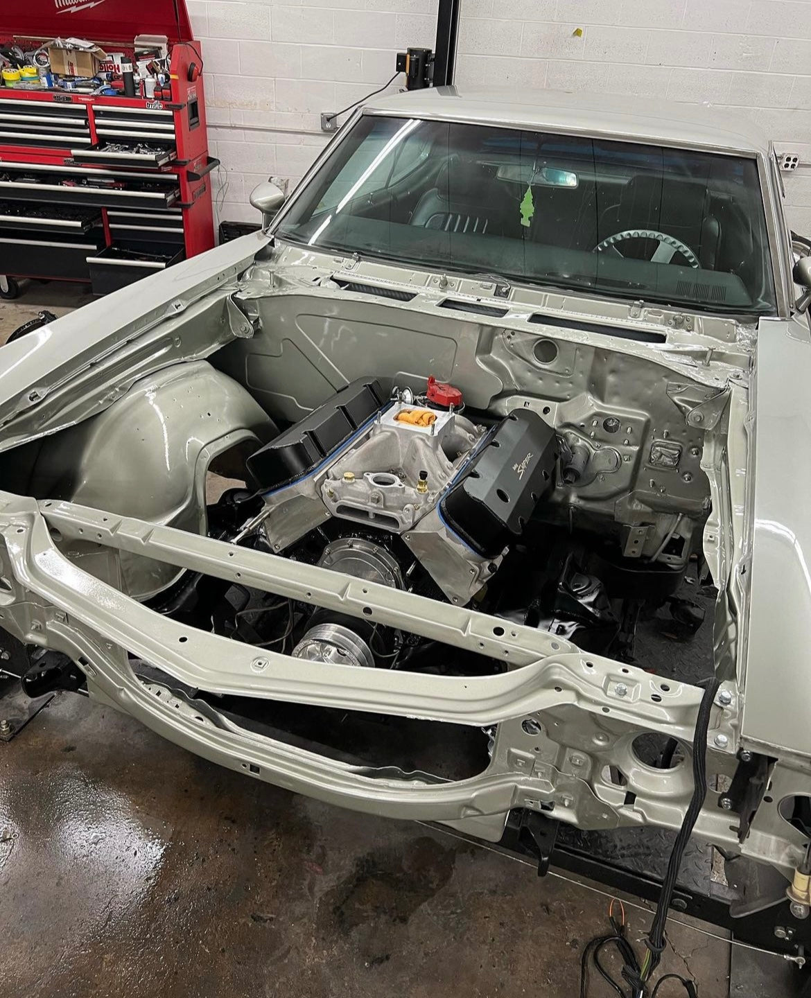 Chevelle GP Smooth Firewall Plate – Goosse Performance